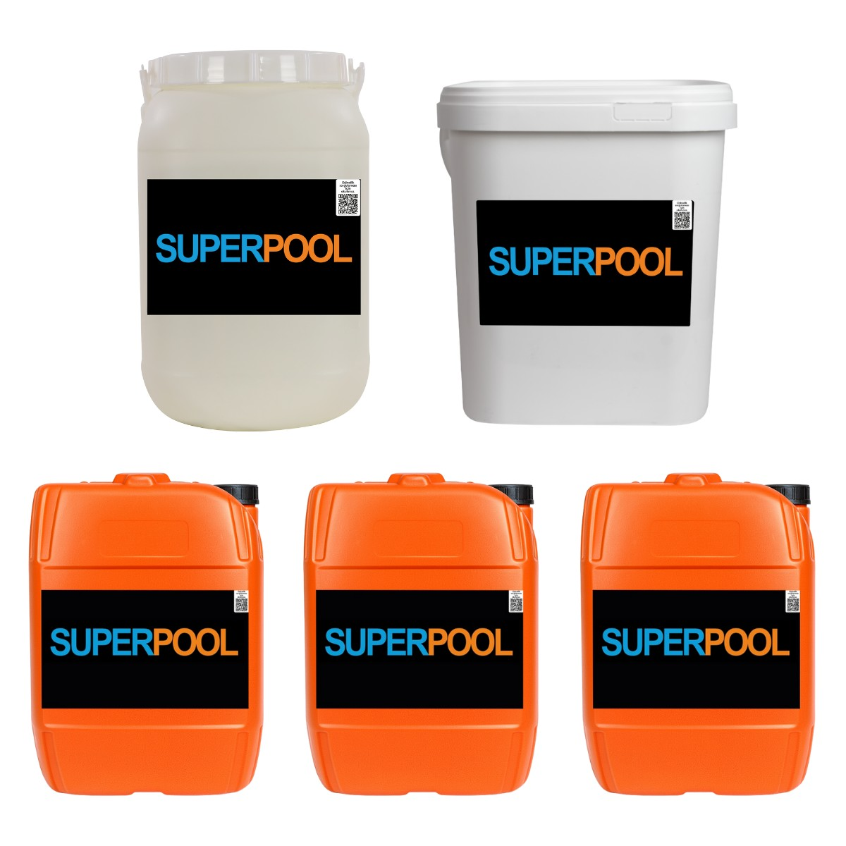 SPP Superpool 30-50 Metreküp Havuzlar İçin 1 Aylık Bakım Kimyasalı