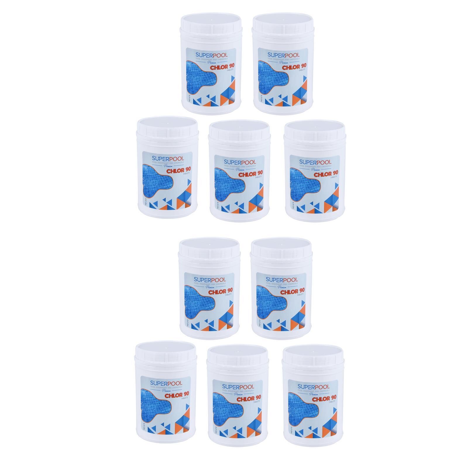 SPP Superpool Superchlor 90 TB %90 Premium Tablet Klor 1 KG 10 Adet ...